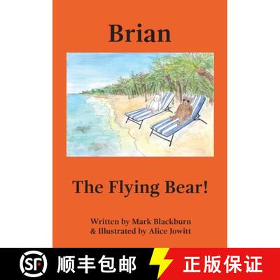【3-4周达】Brian The Flying Bear! [9781838097653]