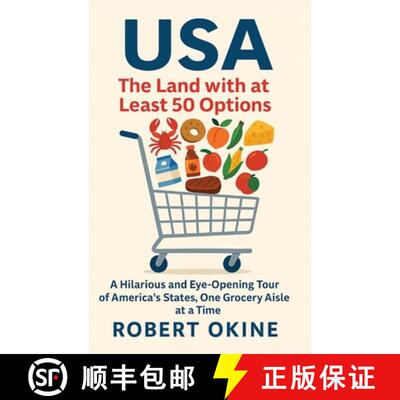 【3-4周达】精装 USA: The Land with at Least 50 Options: A Hilarious and Eye-Opening Tour of America's... [9798998651274]
