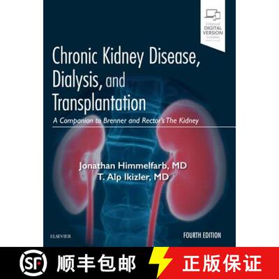 预订 精装 Chronic Kidney Disease, Dialysis, and Transplantation : A Companion to Brenner and Rector's... [9780323529785]