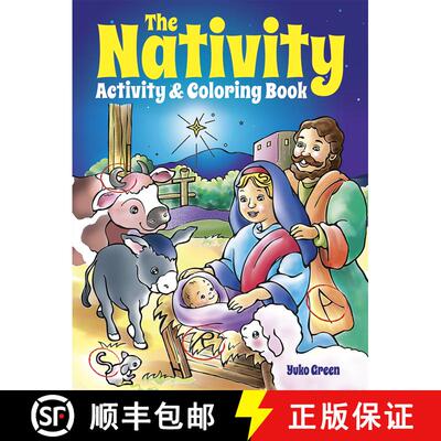 预订 The Nativity Activity and Coloring Book [9780486497174]