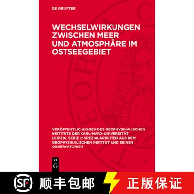 【3-4周达】精装 Wechselwirkungen zwischen Meer und Atmosphäre im Ostseegebiet [9783112756522]