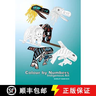 【3-4周达】Colour by Numbers: Indigenous Art [9781999184803]