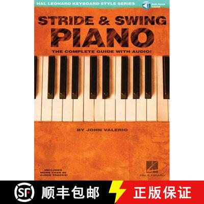 【3-4周达】Stride & Swing Piano: The Complete Guide with CD! [9780634046636]