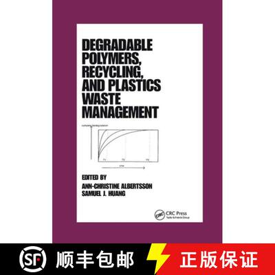 【3-4周达】Degradable Polymers, Recycling, and Plastics Waste Management [9780367401665]