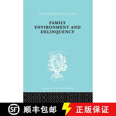 【3-4周达】精装 Family Environment and Delinquency [9780415176668]