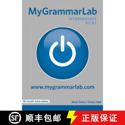 【3-4周达】MyGrammarLab Intermediate without Key/MyEnglishLab 36 months Pack [9781292181950]