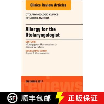 【3-4周达】精装 Allergy for the Otolaryngologist, an Issue of Otolaryngologic Clinics of North Americ... [9780323583145]