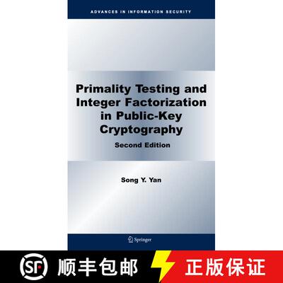 【3-4周达】Primality Testing and Integer Factorization in Public-Key Cryptography (Softcover reprint ... [9781441945860]