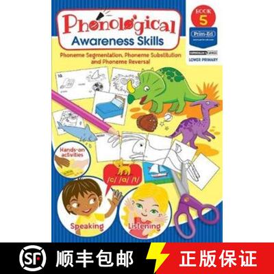 【3-4周达】Phonological Awareness Skills Book 5: Phoneme Segmentation, Phoneme Substitution and Phone... [9781846547393]
