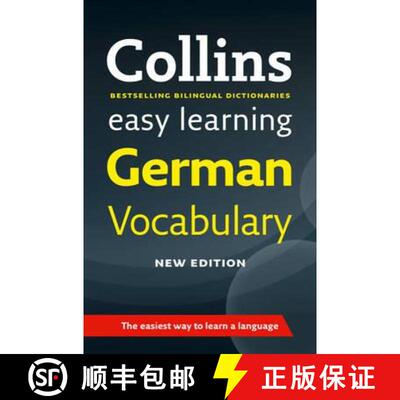 【3-4周达】Easy Learning German Vocabulary: Trusted support for learning [9780007483921]