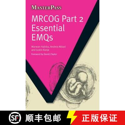 【3-4周达】MRCOG, ESSENTIAL EMQS, PART 2 [9781846190322]