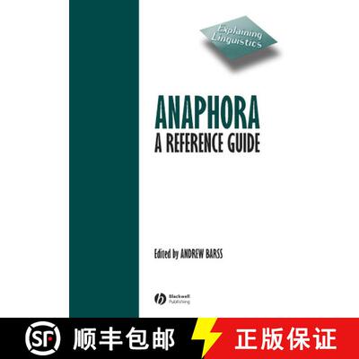 【3-4周达】Anaphora - A Reference Guide [Wiley语言和语言学] [9780631211181]