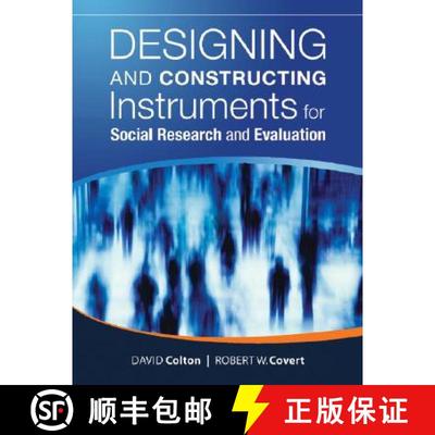 【3-4周达】Designing And Constructing Instruments For Social Research And Evaluation [Wiley测量评估] [9780787987848]
