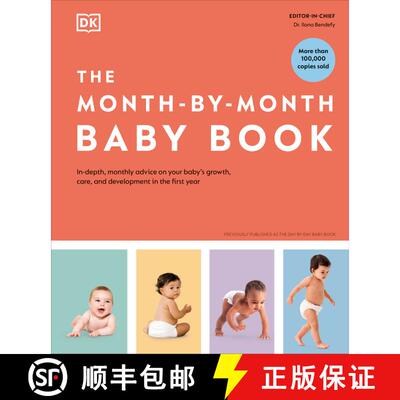 【3-4周达】精装 The Month-By-Month Baby Book: In-Depth, Monthly Advice on Your Babyâ (Tm)S Growth, C... [9780744086416]