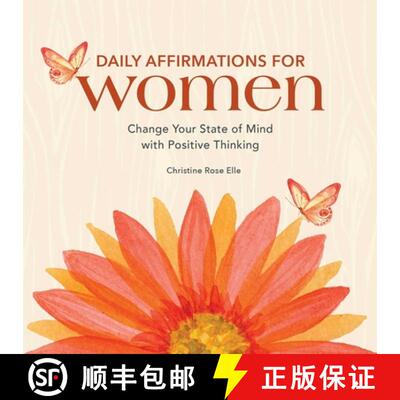 【3-4周达】Daily Affirmations for Women: Change Your State of Mind with Positive Thinking [9781638079767]