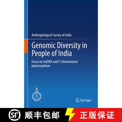 【3-4周达】Genomic Diversity in People of India : Focus on mtDNA and Y-Chromosome polymorphism [9789811601620]