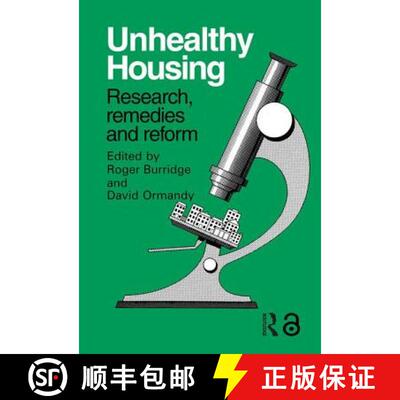 【3-4周达】精装 Unhealthy Housing: Research, remedies and reform [9780419154105]