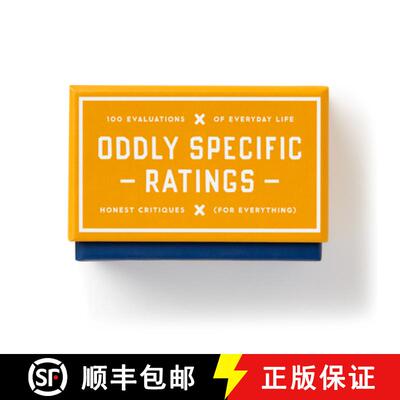 【3-4周达】Oddly Specific Ratings [9780735379367]