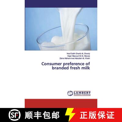 预订 Consumer preference of branded fresh milk [9786200431479]