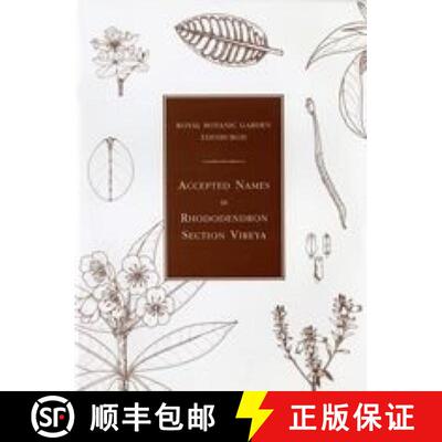 【3-4周达】Accepted Names in Rhododendron Section Vireya [9781872291567]