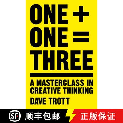 【3-4周达】One Plus One Equals Three: A Masterclass in Creative Thinking [9781447287056]