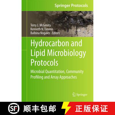 【3-4周达】精装 Hydrocarbon and Lipid Microbiology Protocols : Microbial Quantitation, Community Prof... [9783662527764]