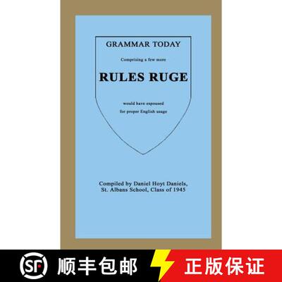 【3-4周达】Grammar Today - Rules Ruge [9781582188720]