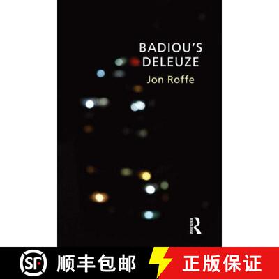 【3-4周达】精装 Badiou's Deleuze [9781844655083]