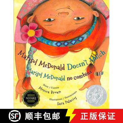 【3-4周达】精装 Marisol McDonald Doesn't Match / Marisol McDonald No Combina [9780892392353]