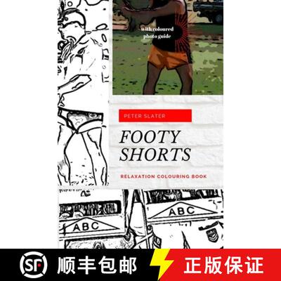 【3-4周达】Footy Shorts - Relaxation Colouring in Book [9780359982561]