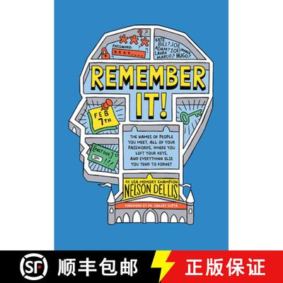 预订 Remember It!:: The Names of People You Meet, All of Your Passwords, Where You Left Your Keys, an... [9781419732560]