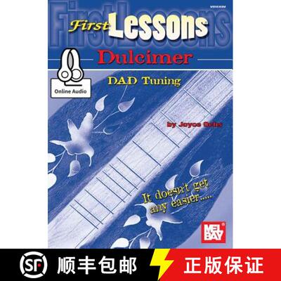【3-4周达】FIRST LESSONS DULCIMER BK AUD [9780786687497]