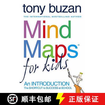 【3-4周达】Mind Maps for Kids: The Shortcut to Success at School [9780007151332]