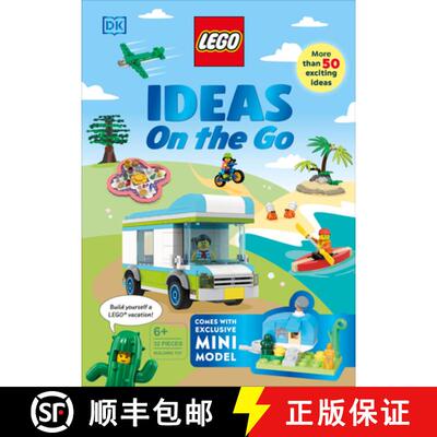【3-4周达】LEGO Ideas on the Go: With an Exclusive LEGO Campsite Mini Model [9780744081695]