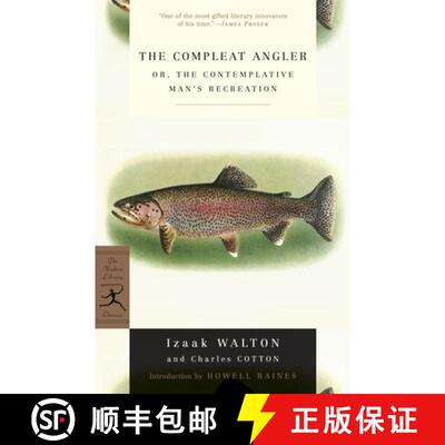 【3-4周达】The Compleat Angler: or, The Contemplative Man's Recreation [9780375751486]