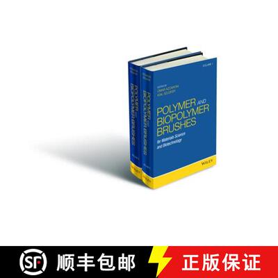 【3-4周达】Polymer And Biopolymer Brushes: For Materials Science And Biotechnology 2 Volume Set [Wile... [9781119455011]