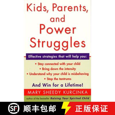 【3-4周达】Kids, Parents, and Power Struggles: Winning for a Lifetime (Quill) [9780060930431]