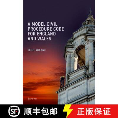 【3-4周达】精装 A Model Civil Procedure Code for England and Wales [9780192848680]