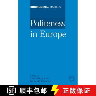 【3-4周达】精装 Politeness in Europe [9781853597381]