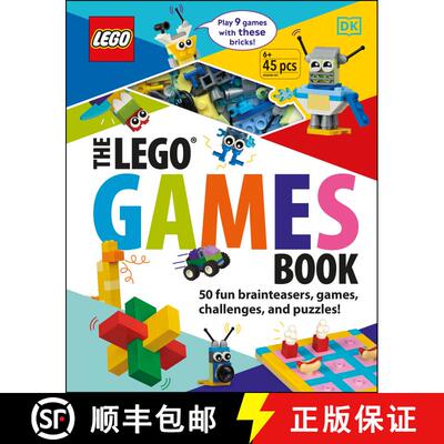 【3-4周达】The LEGO Games Book: 50 Fun Brainteasers, Games, Challenges, and Puzzles! [9781465497864]