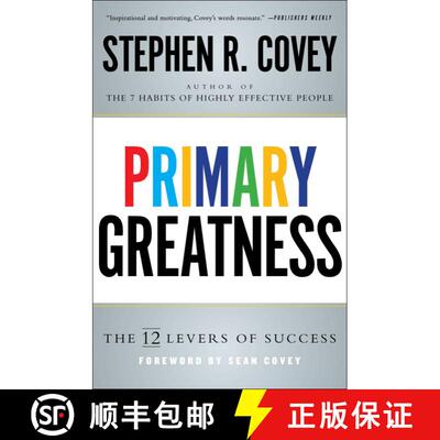 【3-4周达】Primary Greatness: The 12 Levers of Success [9781501106583]