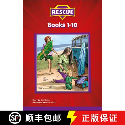 【3-4周达】Phonic Books Rescue Bindup [9798217130771]