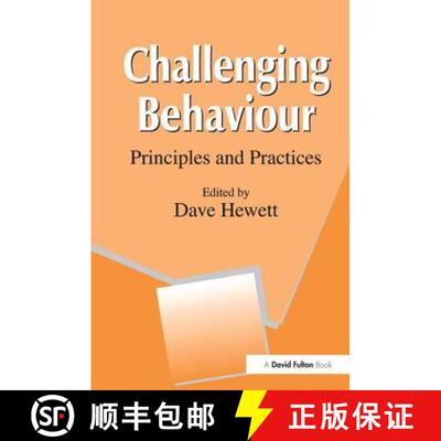 【3-4周达】精装 Challenging Behaviour: Principles and Practices [9781138173675]