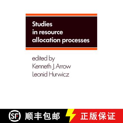 【3-4周达】精装 Studies in Resource Allocation Processes [9780521215220]