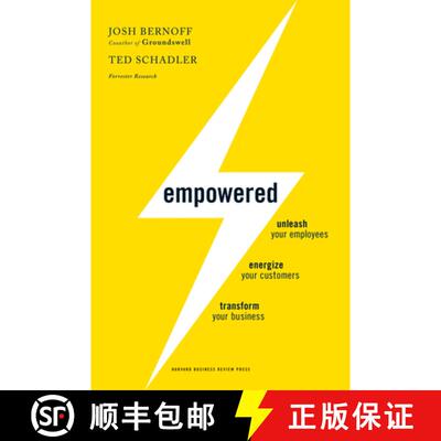 【3-4周达】精装 Empowered : Unleash Your Employees, Energize Your Customers, and Transform Your Business [9781422155639]