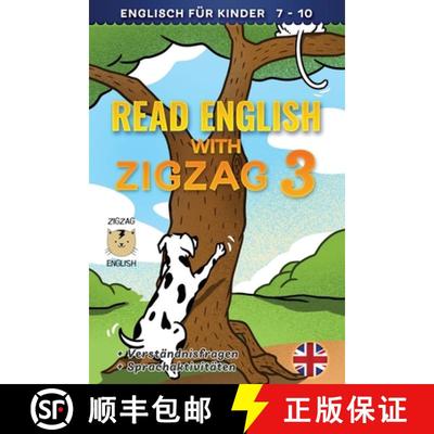 【3-4周达】Read English with Zigzag 3: Englisch für Kinder [9781914911200]