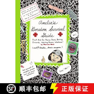 【3-4周达】精装 Amelia's Boredom Survival Guide [9781416909163]