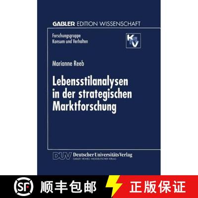 【3-4周达】Lebensstilanalysen in der strategischen Marktforschung [9783824465767]