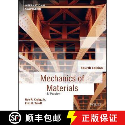 【3-4周达】Mechanics of Materials, International Adaptation (4th Edition, International Adaptation) [9781119676294]