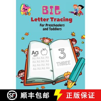 【3-4周达】BIG Letter Tracing for Preschoolers and Toddlers: Homeschool Preschool Learning Activities... [9784601794452]